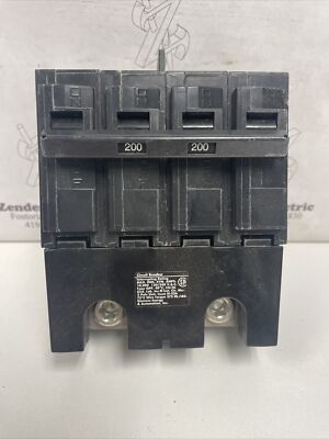 Siemens Q2200B - 200Amp, 2Pole, 240V Circuit Breaker | eBay