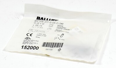 Balluff Induktiver Sensor,BES 516-377-G-E5-C-S49, BES0113 | eBay.de