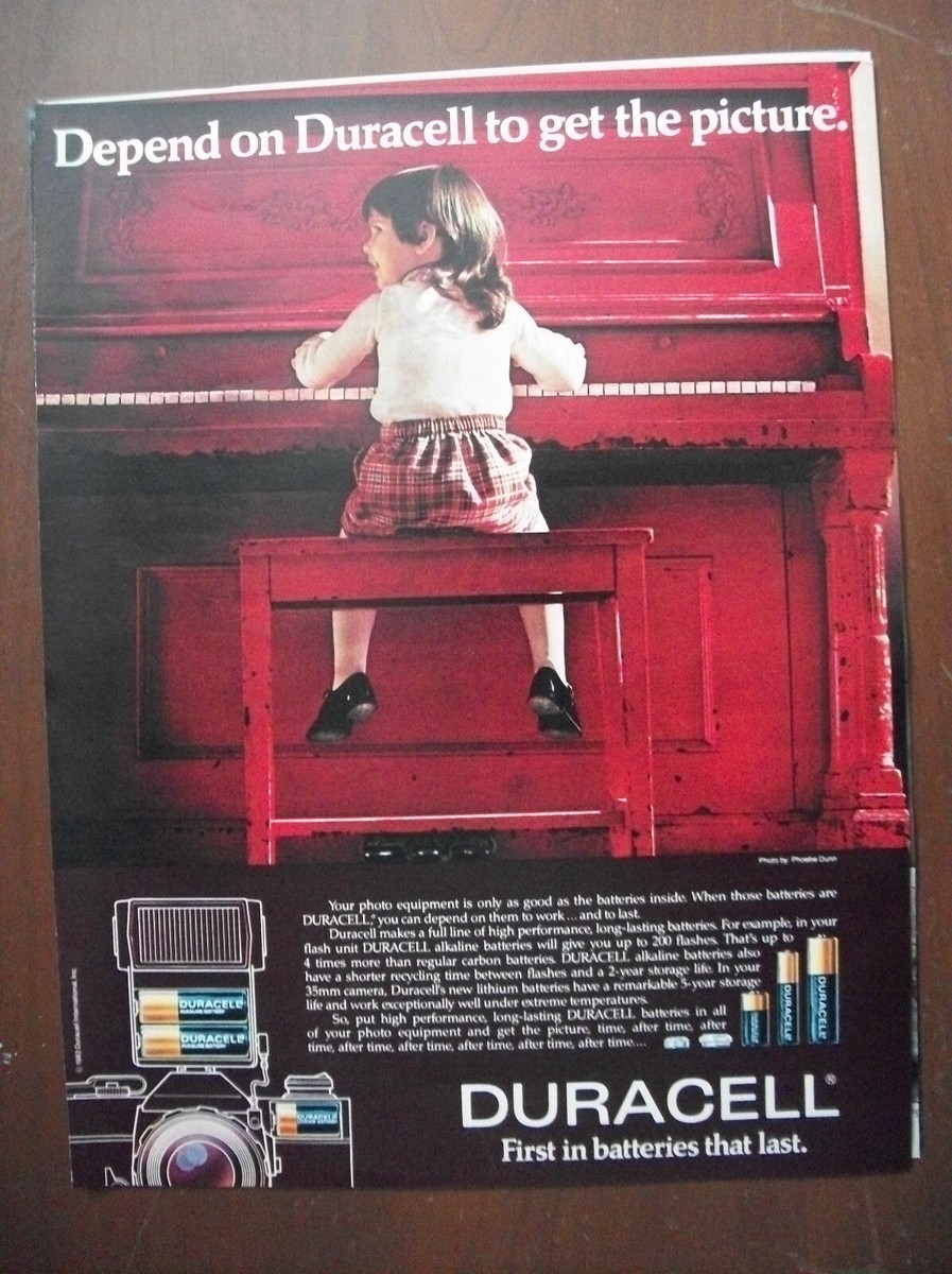 Duracell Magazine Ad