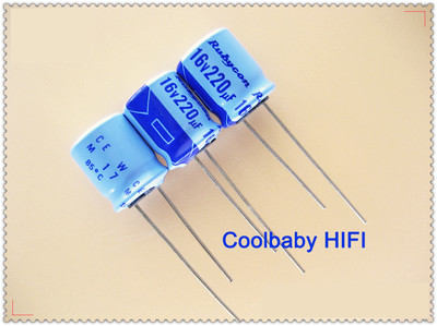 50PCS Rubycon TWSS CEW 220UF 16V 10*13mm 85°C Audio Electrolytic ...