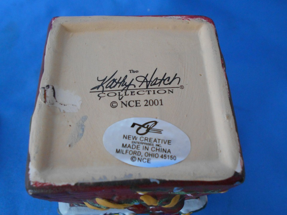 Kathy Hatch Collection Snowman Chimney Candle - Happy Holidays - 2001 ...