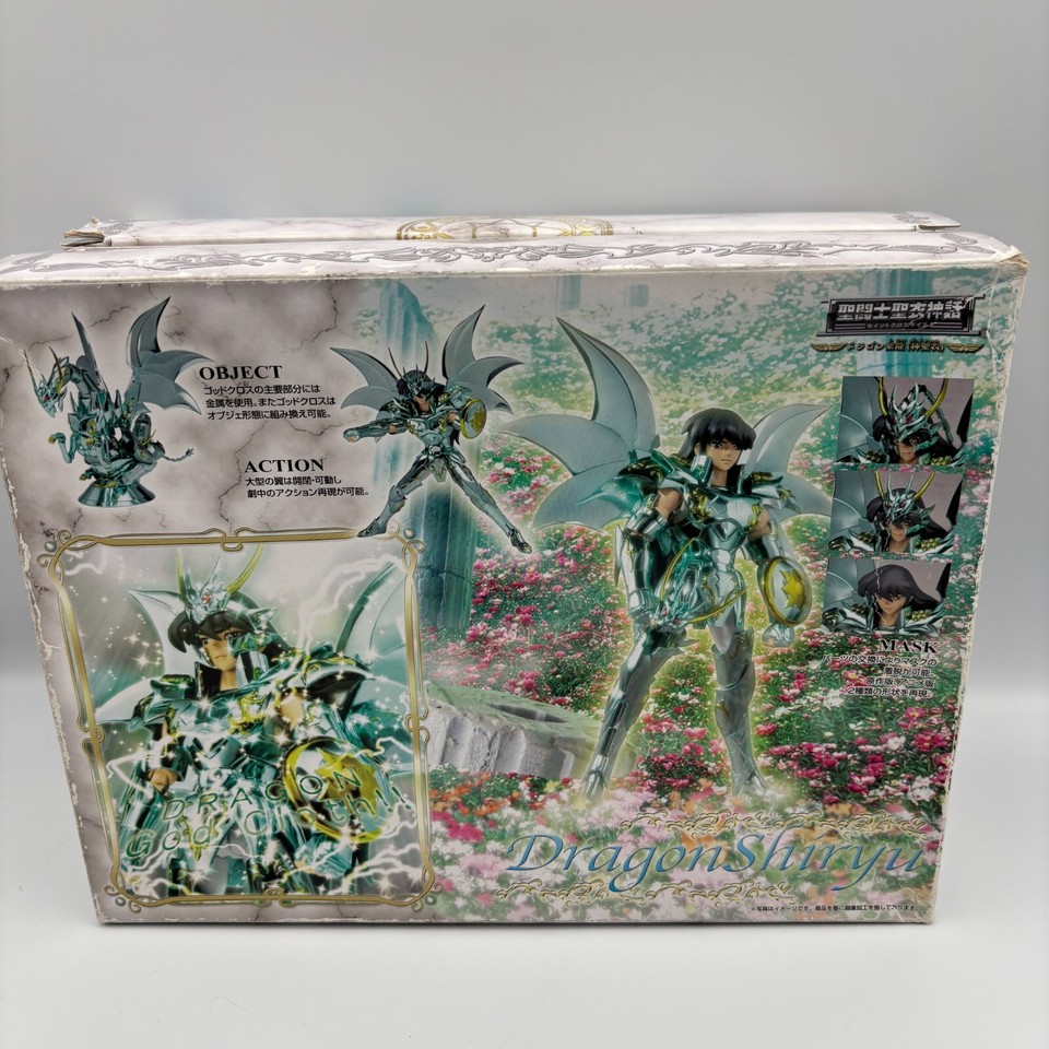 Saint Cloth Myth Dragon Shiryu God Cloth Figure Saint Seiya Bandai | eBay