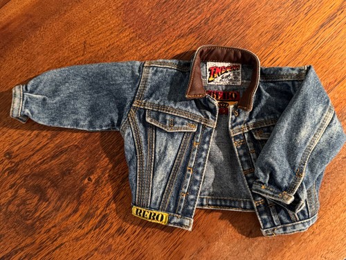 BEBO Beverly Hills Indiana Jones Jean Jacket -- store mini display ...