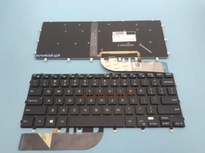 NEW For Dell Precision 5510 m5510 5520 5530 English Keyboard Backlit | eBay