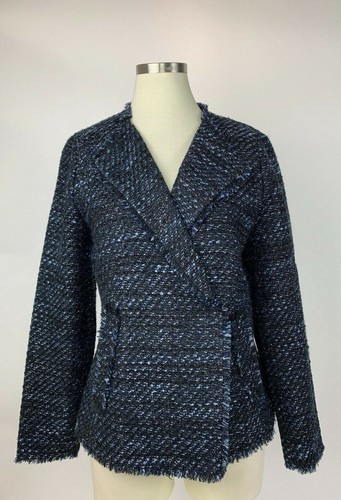 talbots tweed jacket metallic - Gem