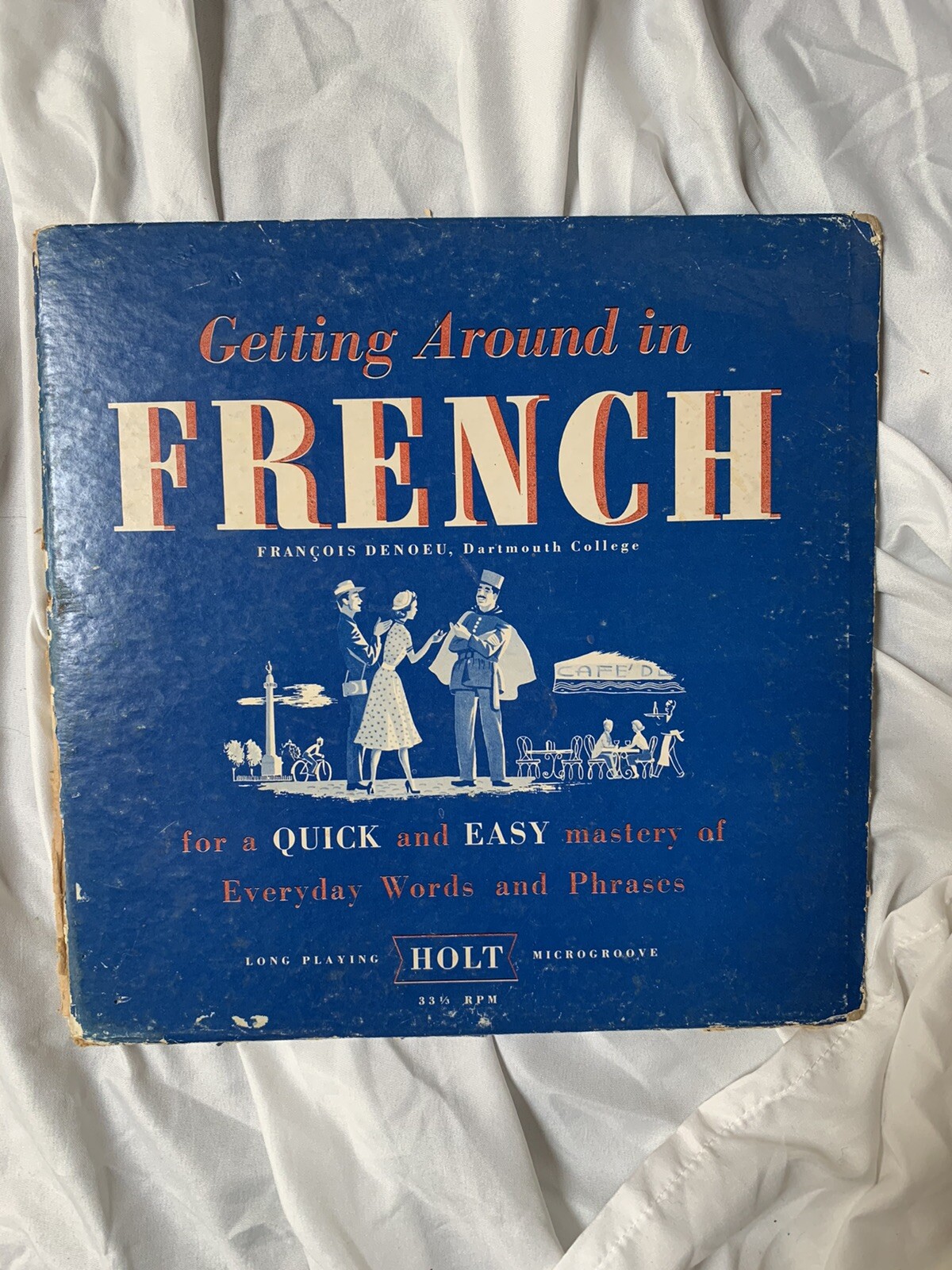 FRANCOIS DENOEU GETTING AROUND IN FRENCH 10" LP VG+ Holt TV17018 1952 ...