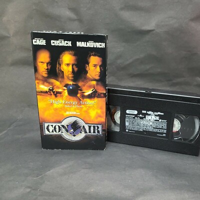 Con Air VHS VCR Video Tape Movie Used John Cusack | eBay