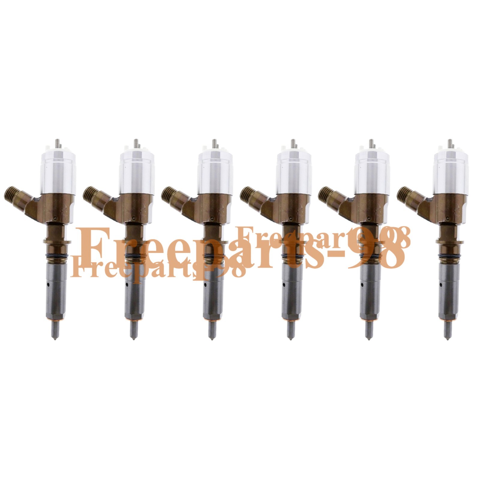 6X 320-0677 3200677 Fuel Injector For Caterpillar C4.4 C6.6 Perkins ...