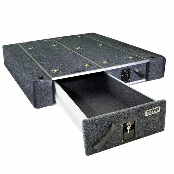 Titan 1070mm Rear Drawers with Wings & Fridge Slide - TTRDSETGQ1070 for ...