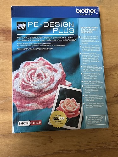 Brother PE Design Plus - Embroidery Digitizing Lettering Software ...