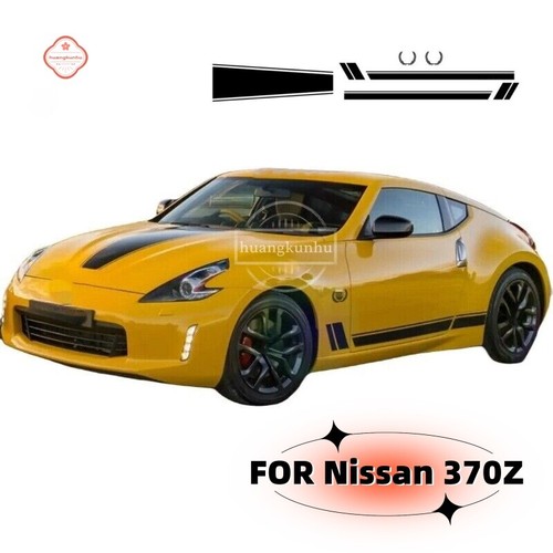 FOR Nissan 370Z Nismo Bonnet Racing Stripe Graphic Car Hood Sticker ...