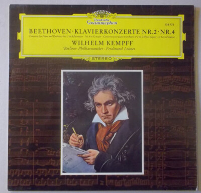 Vinyl Classical Ludwig Van Beethoven – Wilhelm Kempff · Berliner ...