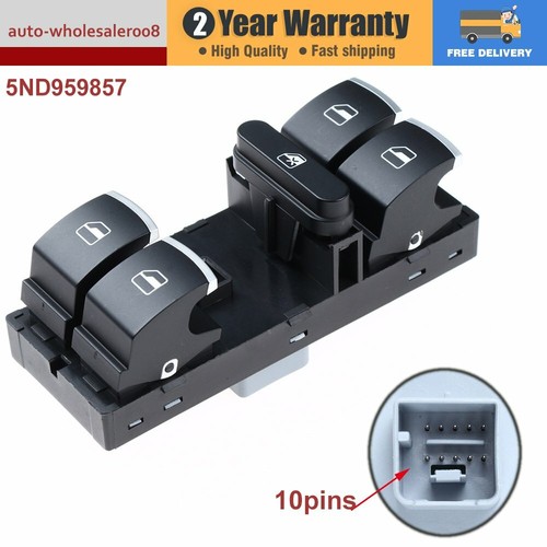 For VW Golf MK5 MK6 Passat B6 Master Power Window Switch 1K4959857B ...
