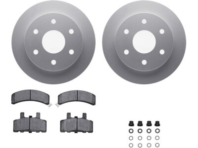 Dynamic Friction 63GF28W Front Brake Pad and Rotor Kit Fits 1988-1989 ...