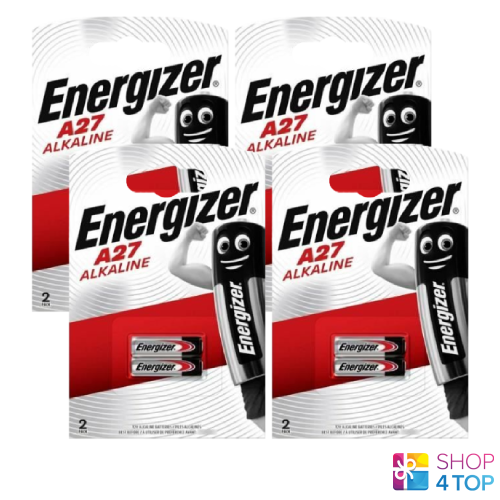 8 Energizer Alkaline A27 Batteries 12V CA22 EL-812 G27A L828 EXP 2026 ...