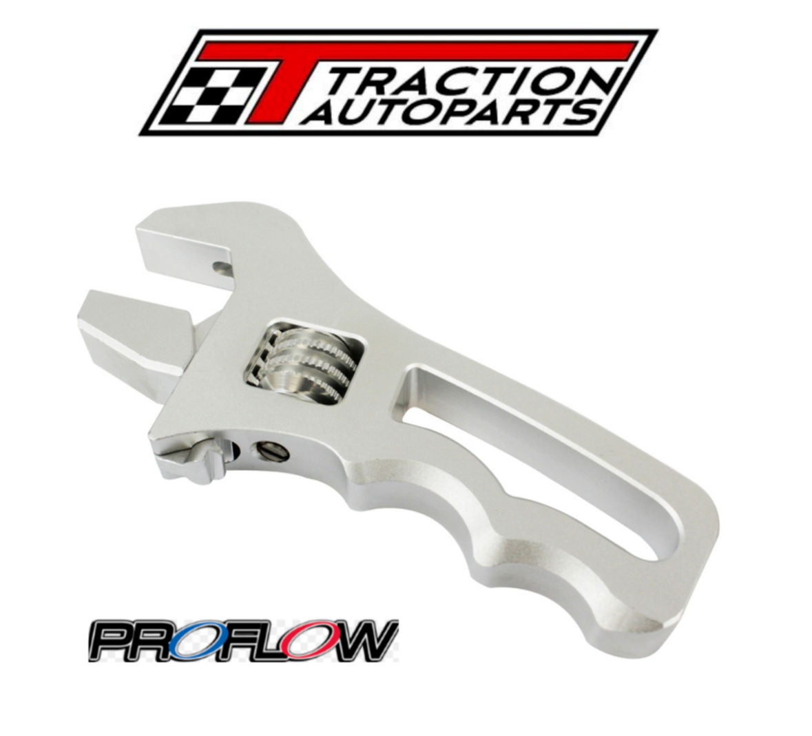 Proflow Billet Compact Adjustable AN Grip Wrench Spanner, Silver | eBay