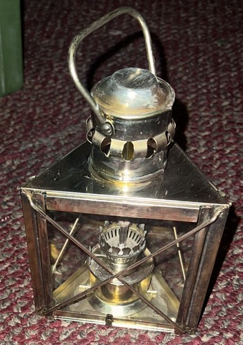 Hanging Oil Lantern Lamp Triangle 3 Sides | eBay