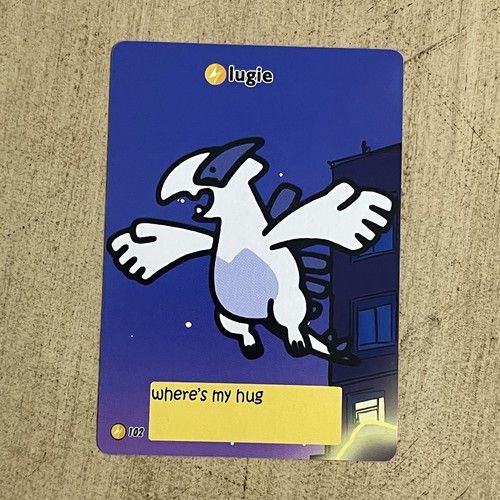 Lugie Pokiebubies V2 1st Edition Fan Art 102 Chef Ken Lee Pokemon Lugia ...