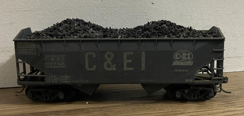 Ho Scale C&EI Coal Car with Coal Load C&EI 97786 | eBay