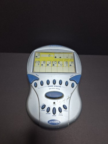 Radica 2000 Solitaire Big Screen Handheld Game Vintage TESTED | eBay