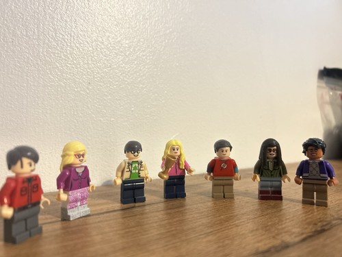 Lego Big Bang Theory Minifigures - Sheldon Cooper, Leonard Hofstadter ...