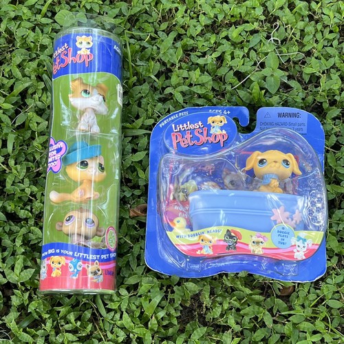 Lot 4 Rare VTG Littlest Pet Shop Limited Too Exclusive Tube 272 273 274 ...