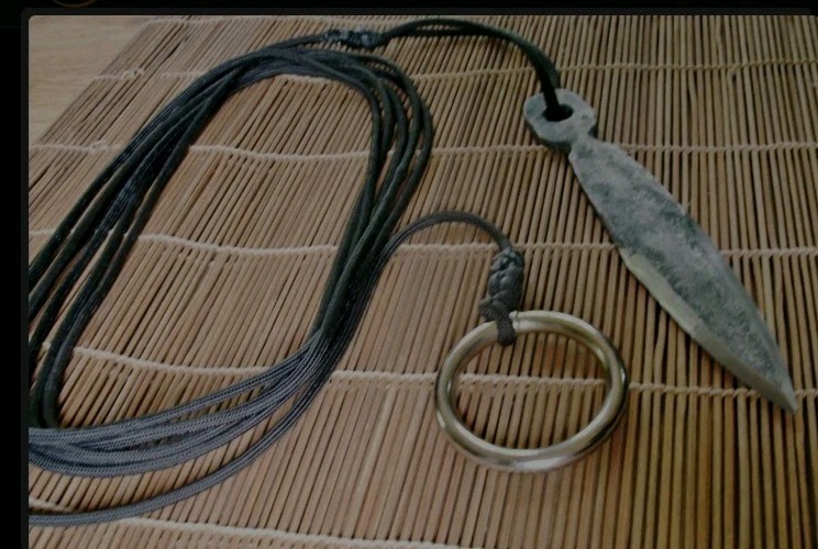 Handforged Ninja Johyo Rope Dart Kunai ΤΑΙ CHI Shaolin SHENG BIAO | eBay