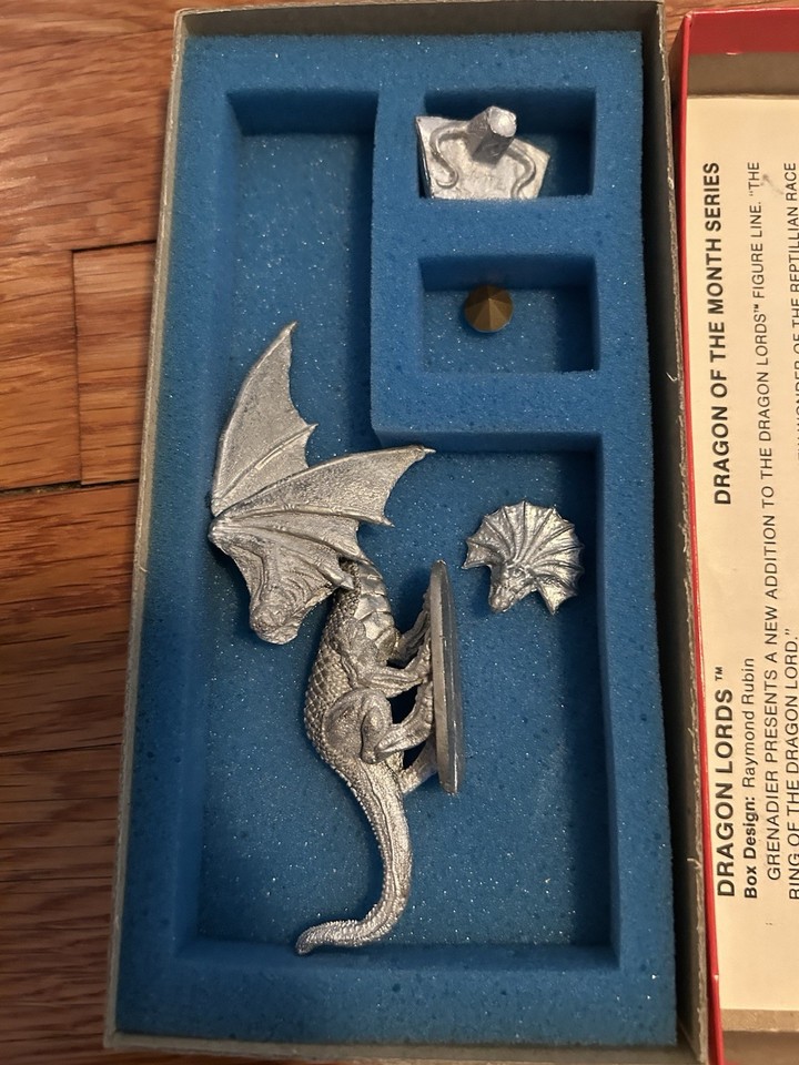 Dragon Lords White Dragon Dnd Grenadier Models 2503 1984 Complete | eBay