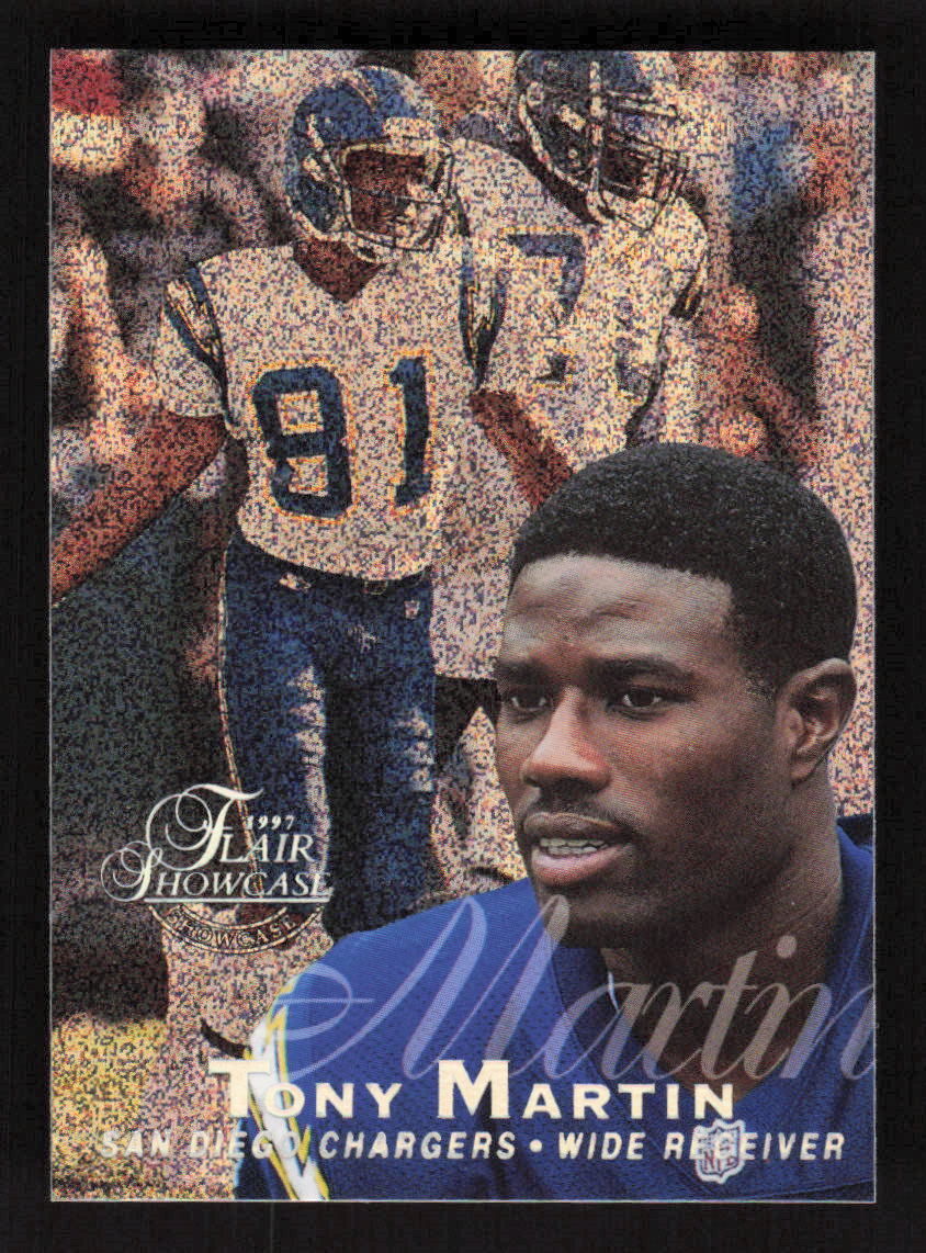 1997 Flair Showcase Row 0 #81 Tony Martin San Diego Chargers | eBay
