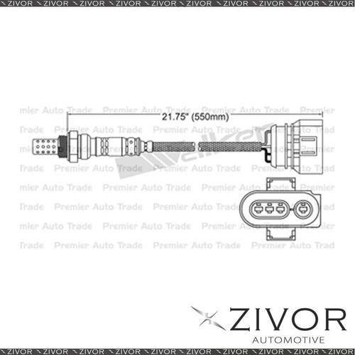 New WALKER Pre-Catalytic Oxygen Sensor For Seat Cordoba 1.6 ALM 4 Cyl # ...