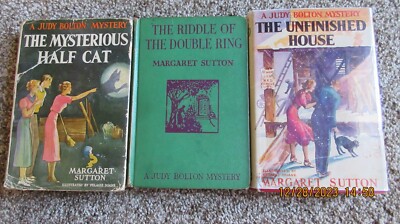 3 Vintage books, Judy Bolton series by Margaret Sutton, books 9-11 | eBay