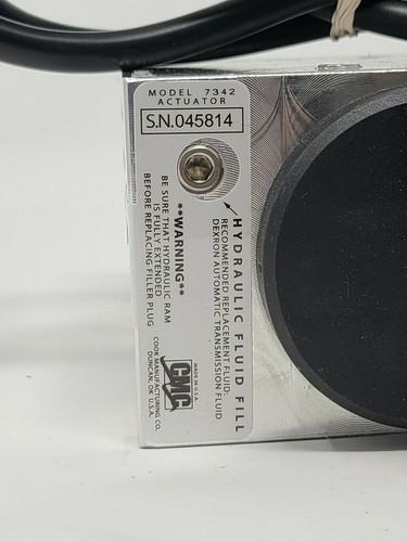 CMC High Speed Hydraulic Actuator 7342 for PT-35 (includes spring pins ...