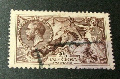 Great Britain Stamp Scott# 179 Britannia Rule the Waves 1919 Used L459 ...