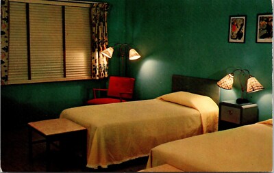 Cape Cod Massachusetts MA Mariner Motel Main Street Room View Postcard ...