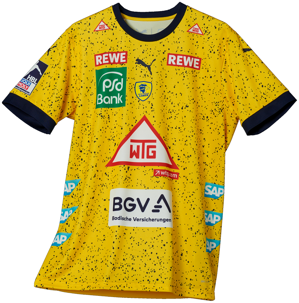 Puma Rhein Neckar Löwen Kinder Home Heimtrikot Trikot Jersey 22/23 HBL ...