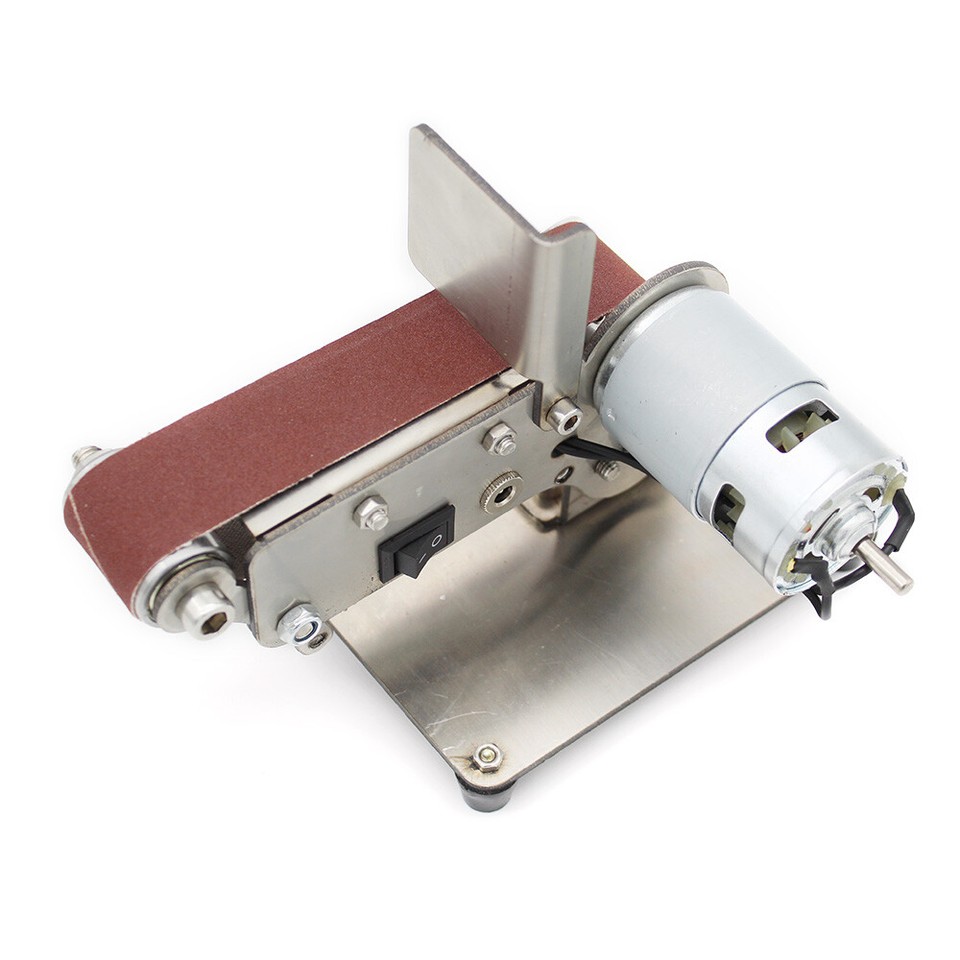 Mini Belt Sander for Woodworking Small Electric Sander DIY Polishing ...