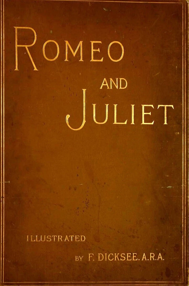 The Tragedy Of Romeo And Juliet Book Cover