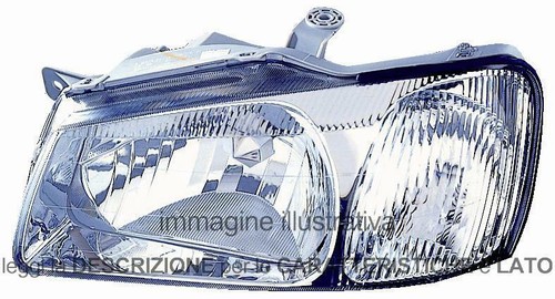 2000 Hyundai Accent Left 92101-25010 Headlight 8051738034784 | eBay