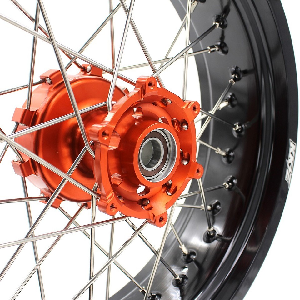 KKE 5.0*17" Rear Supermoto Cush Drive Wheel for KTM XCW SX EXC 125 ...