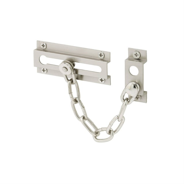 Ultra Hardware 44810 Brass Keyed Chain Door Guard for sale online | eBay