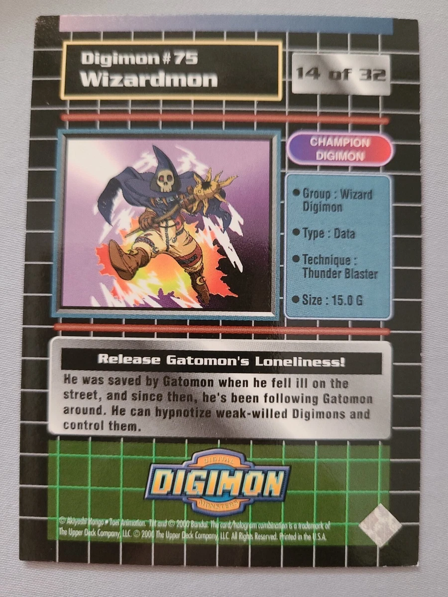 Wizardmon Card