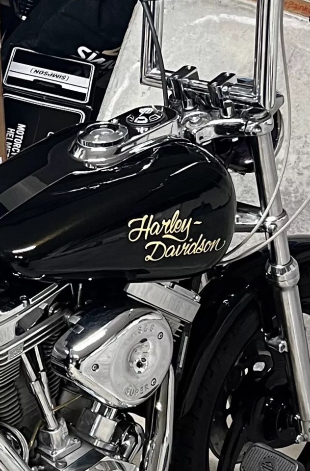 Vinyl Decals For Harley Soft Tail Dyna Sportster Fxr Fuel Tank Stickers ...