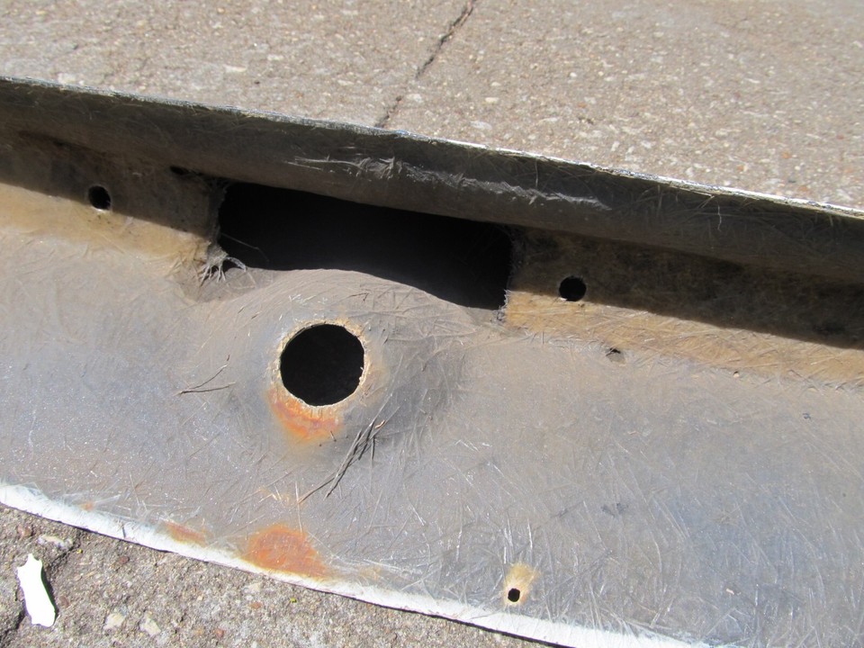 Original OEM 1971-1973? AMC AMX REAR trunk Deck lid Spoiler | eBay