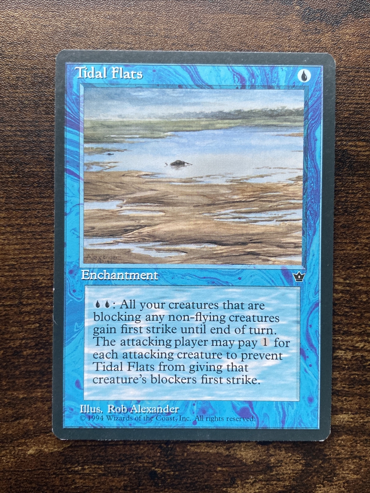 Tidal Flats Fallen Empires MTG Magic The Gathering D8961* | eBay