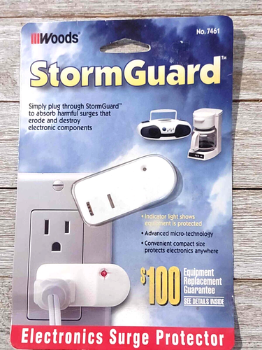 Storm Guard Electronics Surge Protector 2 Line Protection Max 6000 ...