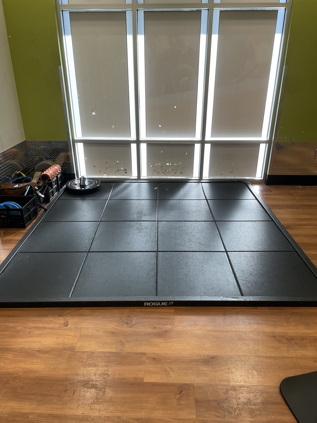 Rogue Fitness 8 X 8 Dead Lifting Mat | eBay