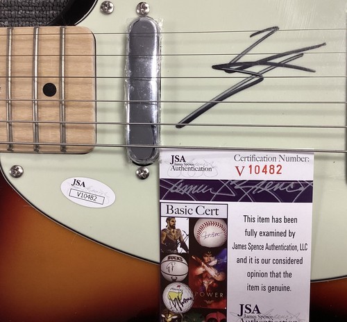 Vince Neil Signed Guitar Motley Crue Lead Singer Autograph Rock Dr ...