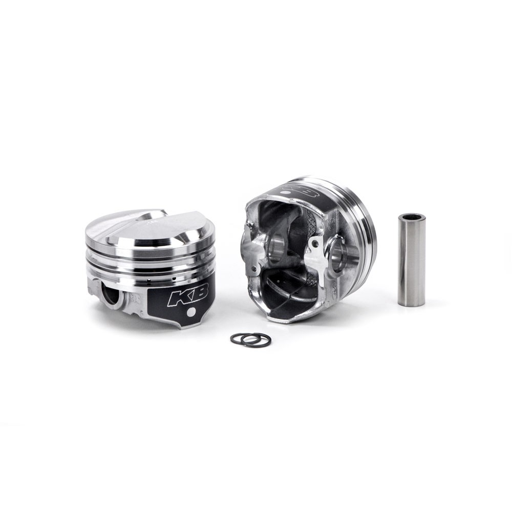 KB Piston Set KB227.100; Hyper 4.350" Bore 26cc Dome 1V for 63-15 Chevy ...