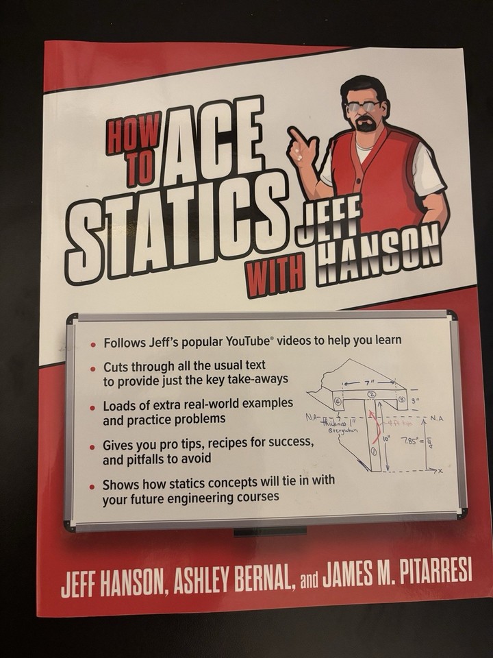 How to Ace Statics Jeff Hanson by Ashley Bernal, Jeff Hanson James M. Pitarresi 9781264278305| eBay
