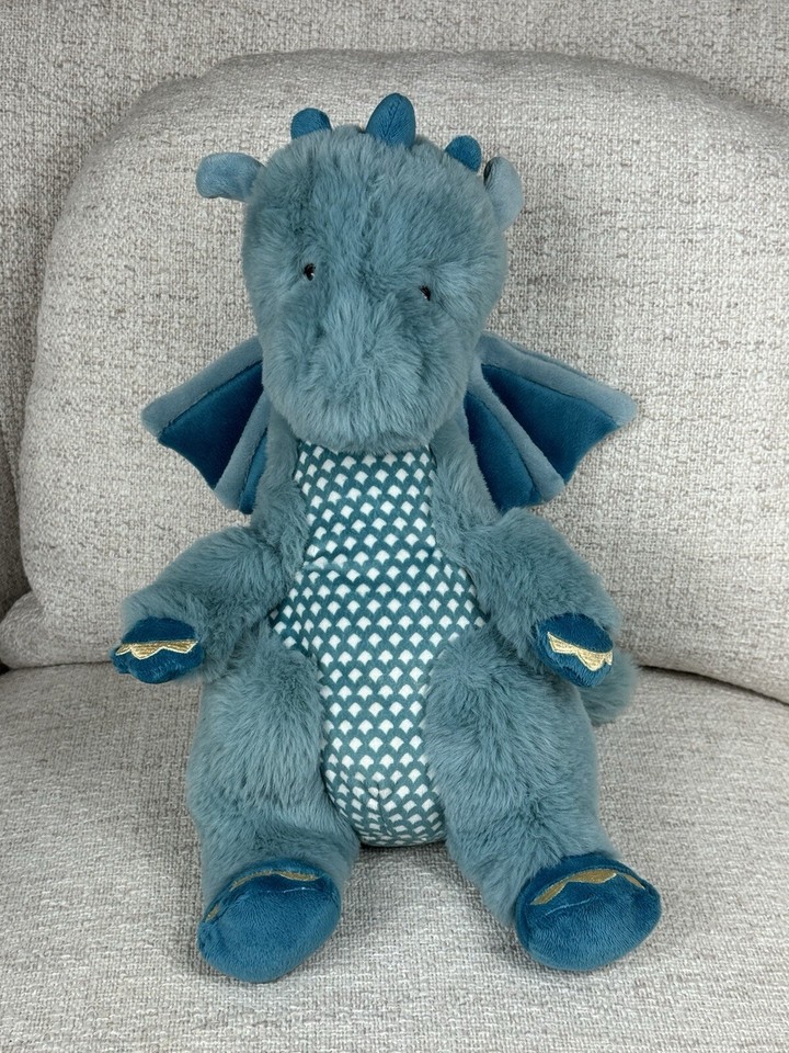 Douglas Baby Cuddle Toys Dragon Blue Plumpie 6525 Stuffed Plush Wings ...